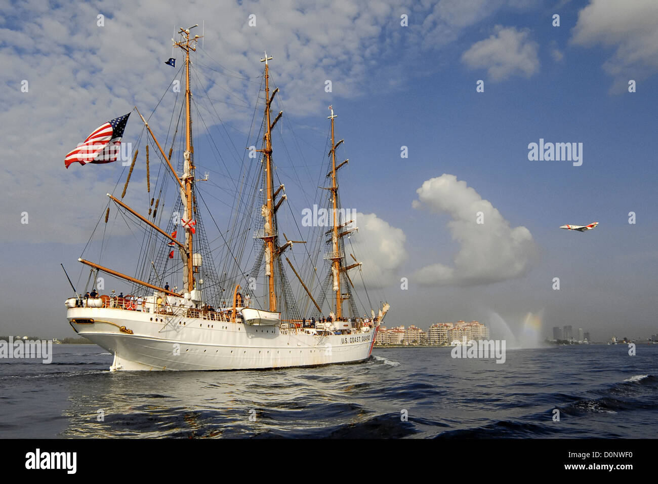Coast Guard Barque Eagle Stock Photo - Alamy