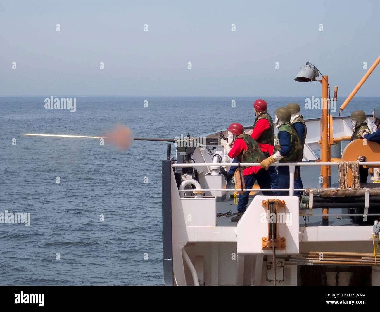 Conducting Weapons Test Stock Photo - Alamy