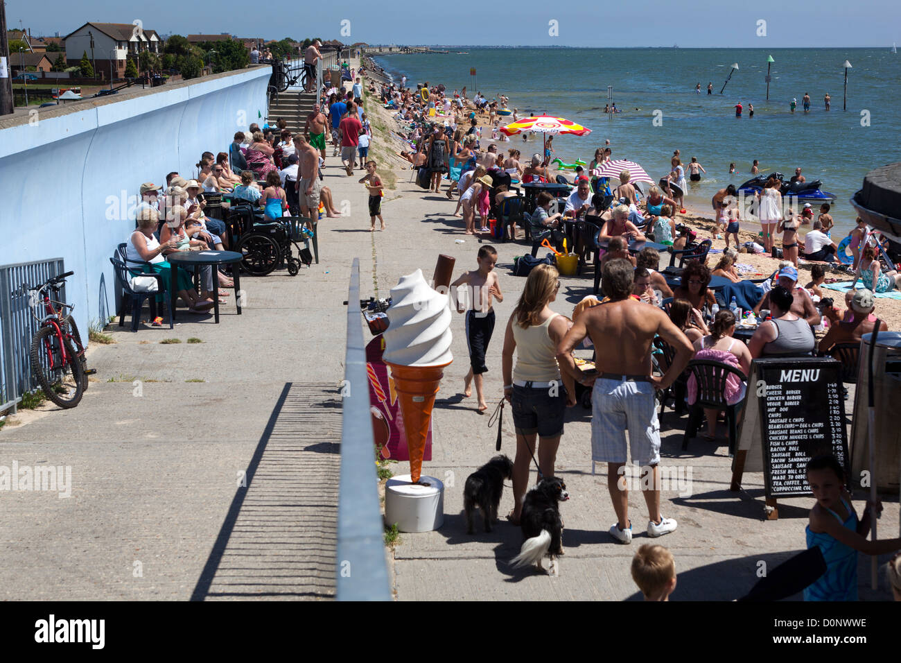 Canvey Island Essex Stock Photo - Alamy