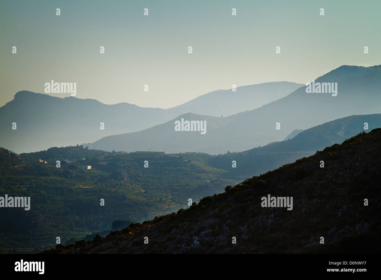 Spanish hills hi-res stock photography and images - Alamy