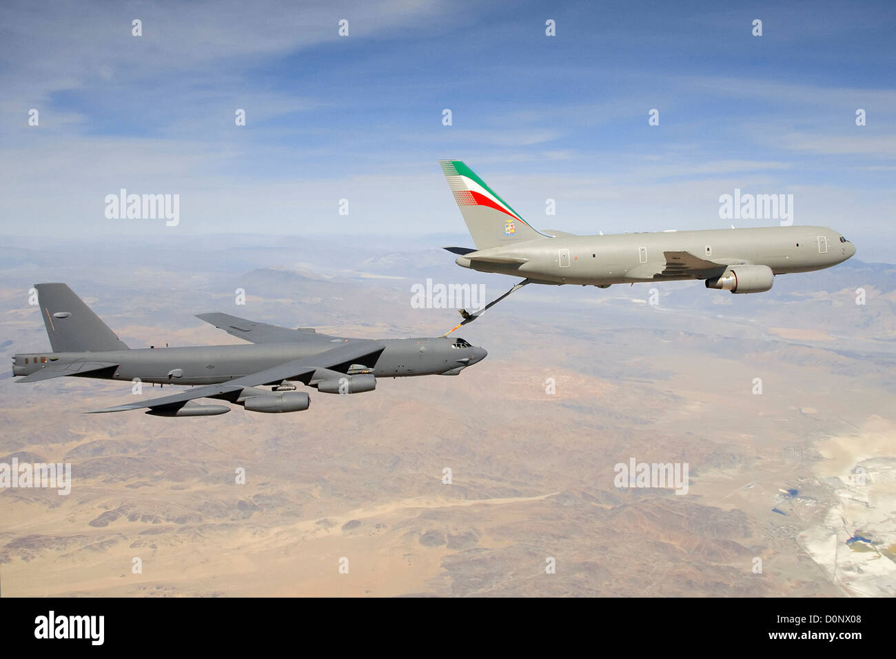 Multi-National Mid-Air Refueling Stock Photo - Alamy