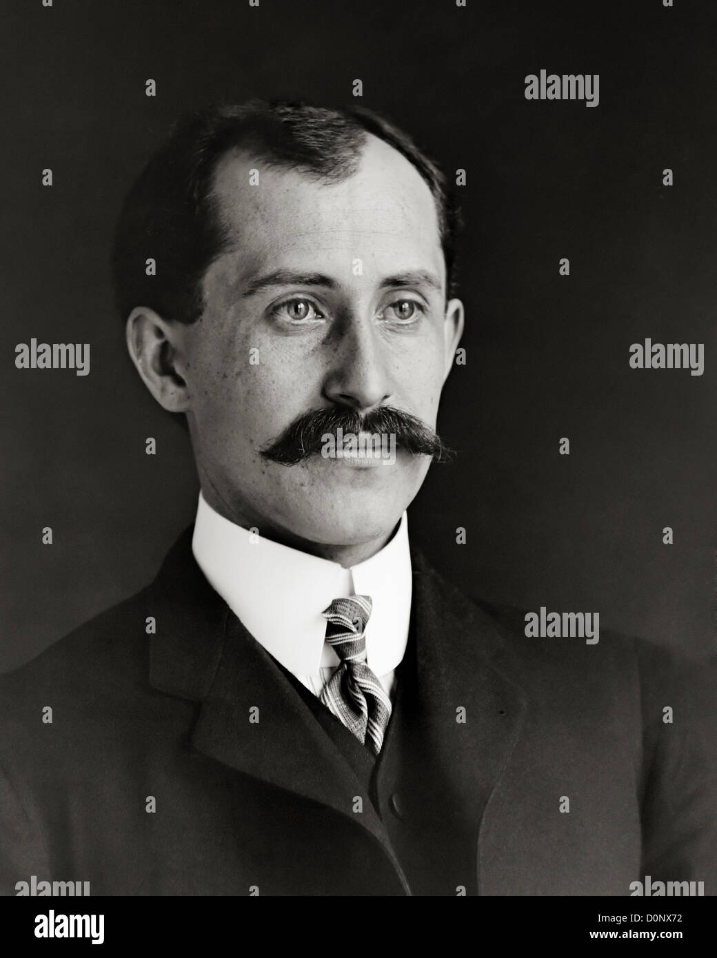 Portrait of Airplane Inventor Orville Wright Stock Photo - Alamy