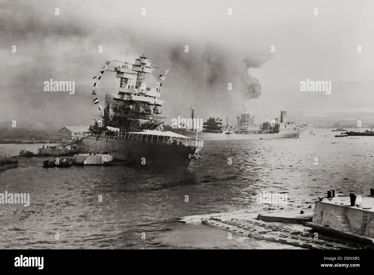 Uss california pearl harbor hi-res stock photography and images - Alamy