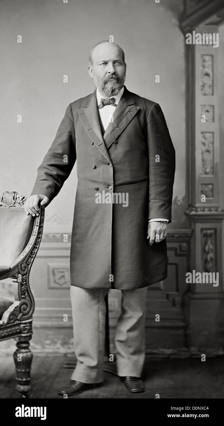 James garfield hi-res stock photography and images - Alamy