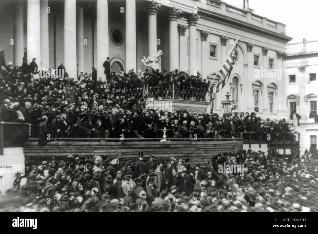 Abraham lincoln inauguration hi-res stock photography and images - Alamy