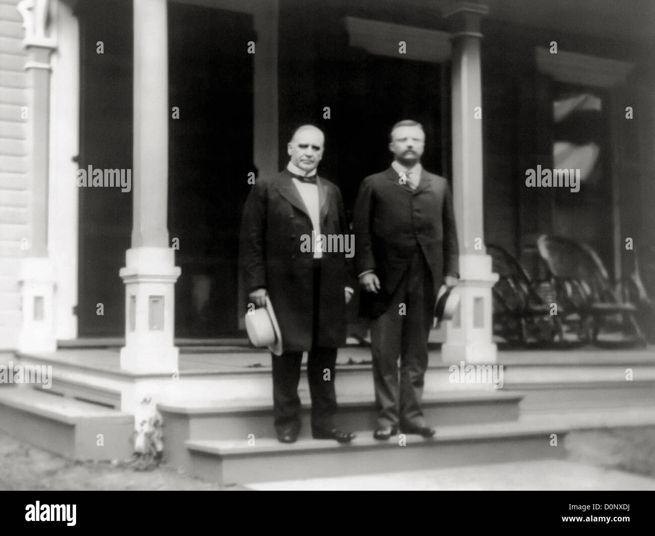 William McKinley and Theodore Roosevelt Stock Photo - Alamy