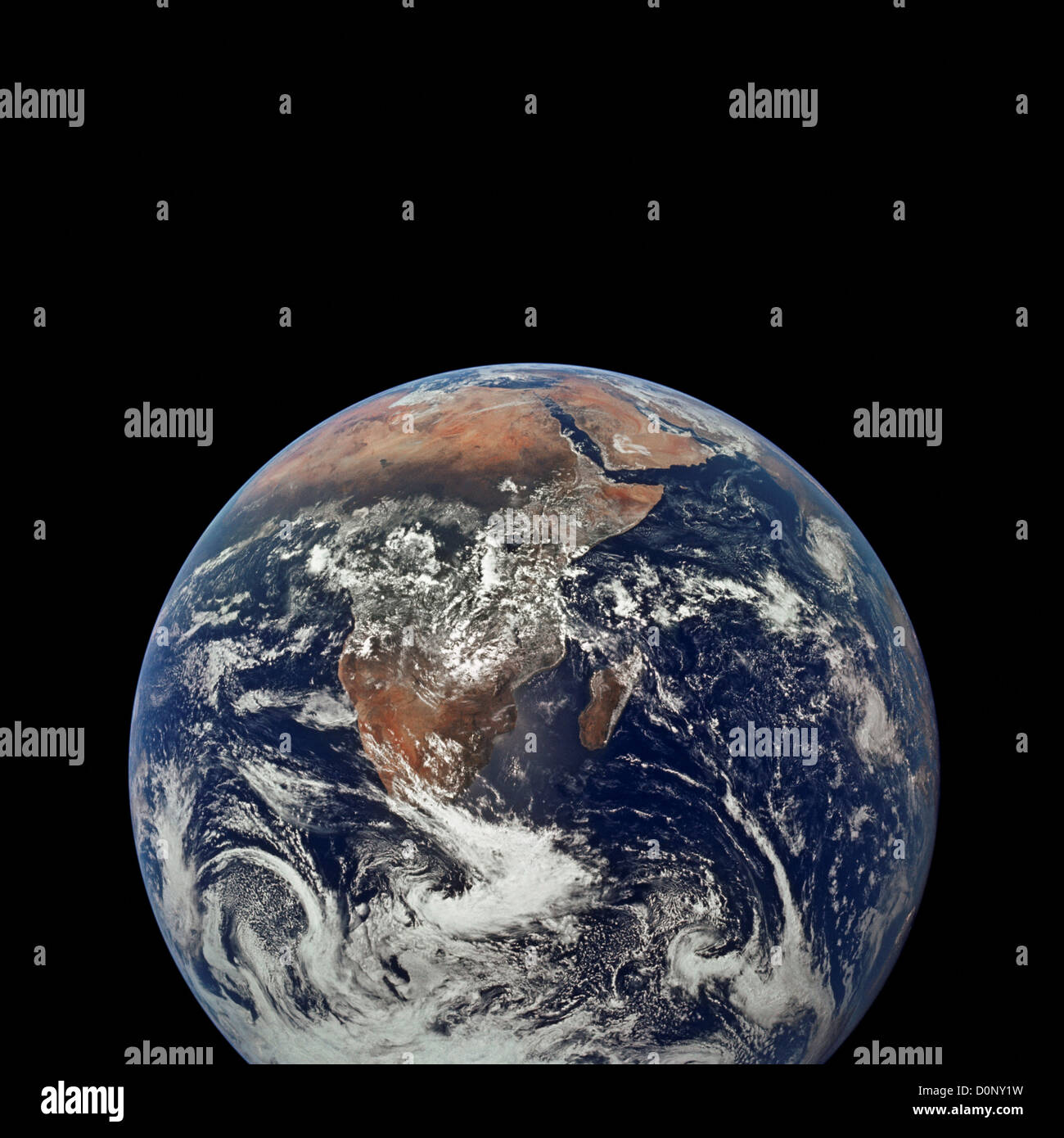 Apollo 17 - Return to Beautiful Earth Stock Photo - Alamy