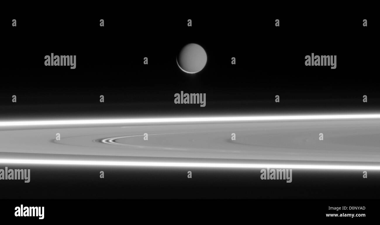 Moon orbiting saturn hi-res stock photography and images - Alamy