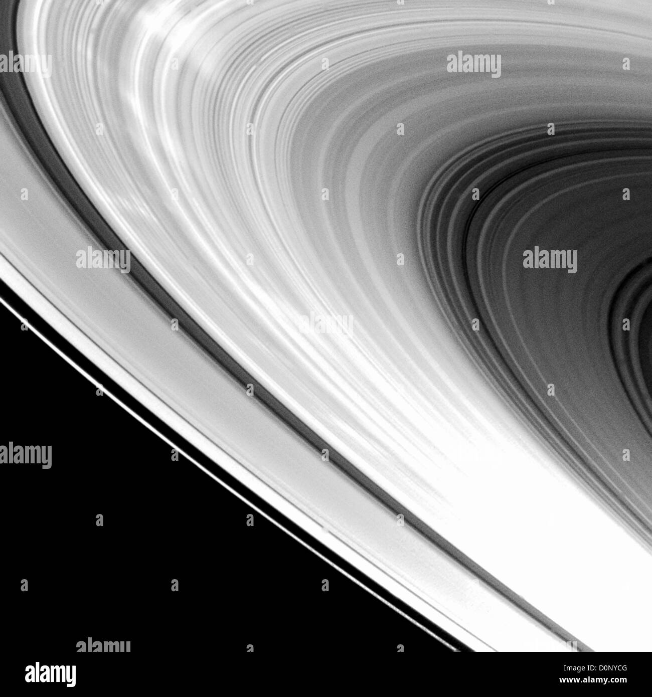Spokes on the Rings of Saturn Stock Photo - Alamy