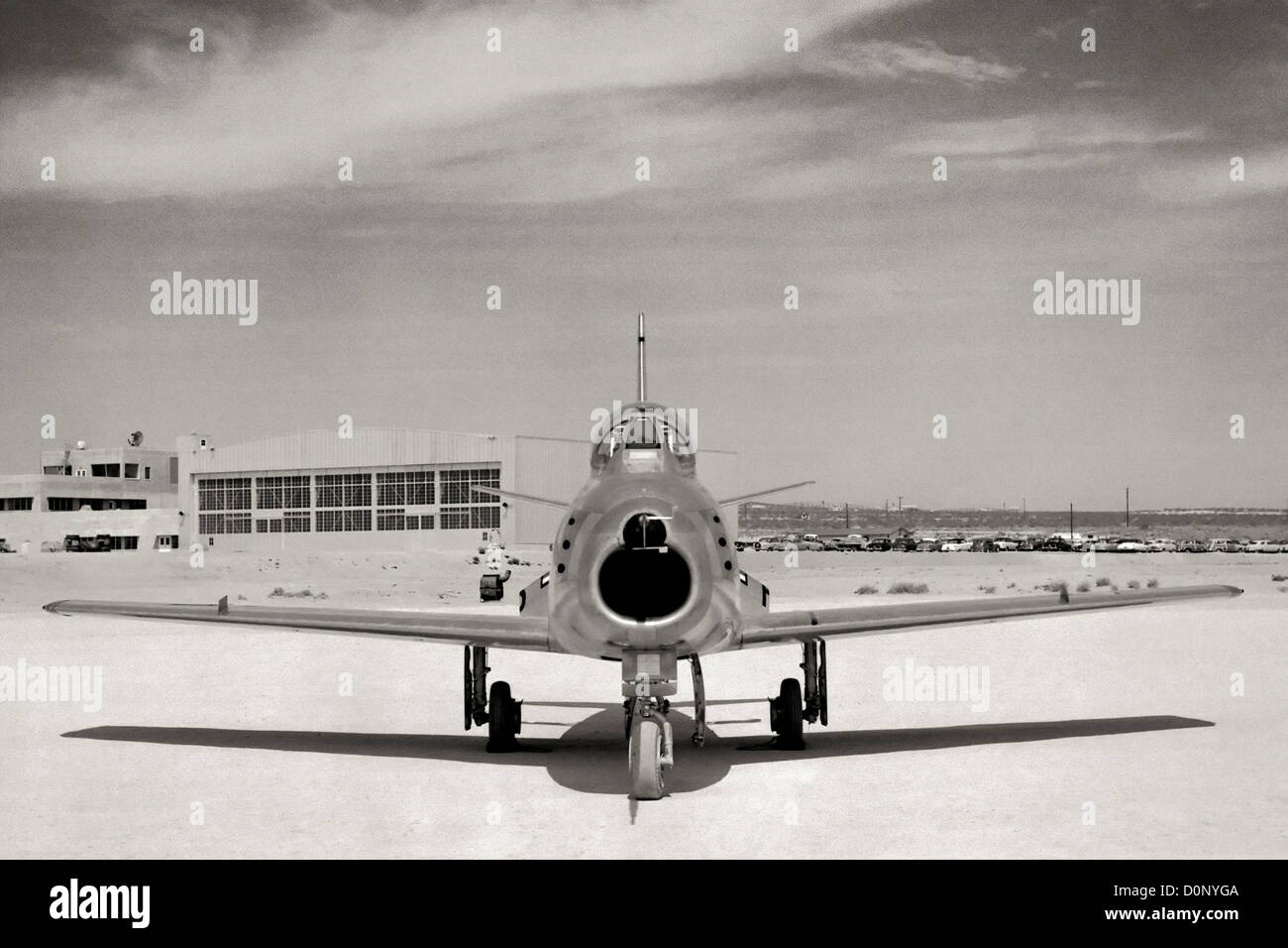 Front View of F-86 Sabre Stock Photo - Alamy