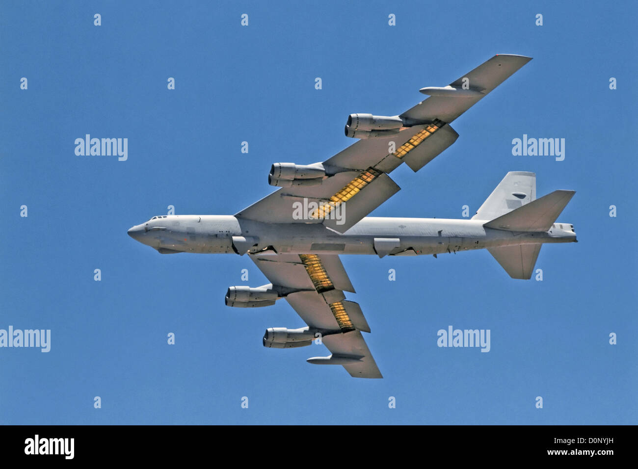 B-52H in Flight Stock Photo - Alamy