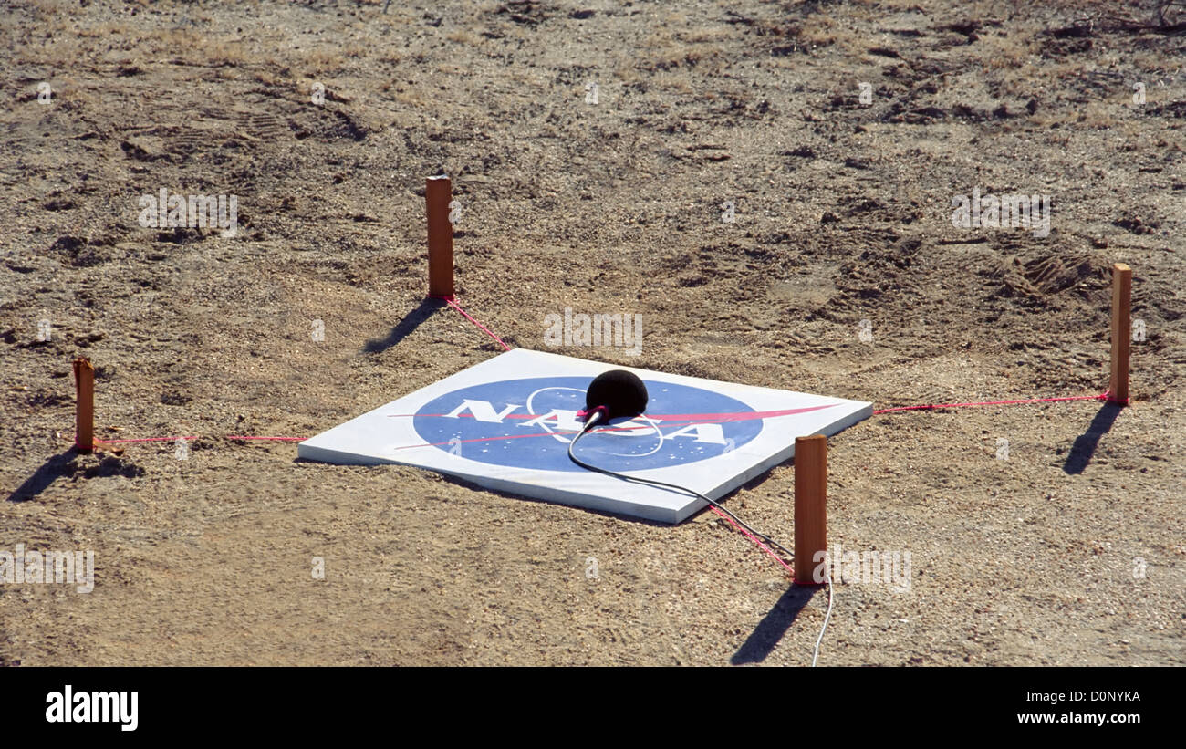 Microphone on the Sand Stock Photo - Alamy
