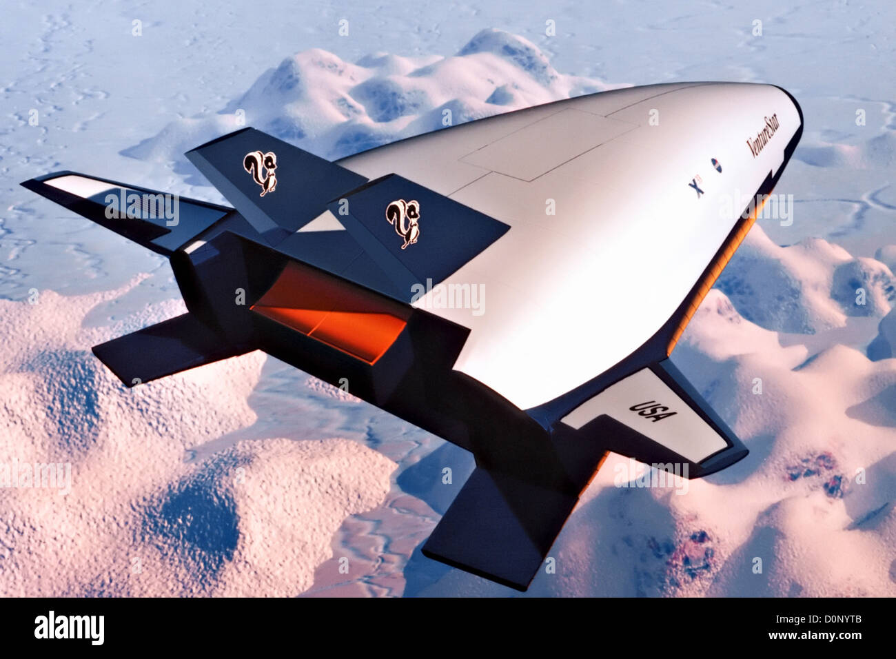 Artist's Conception of X-33 Stock Photo - Alamy