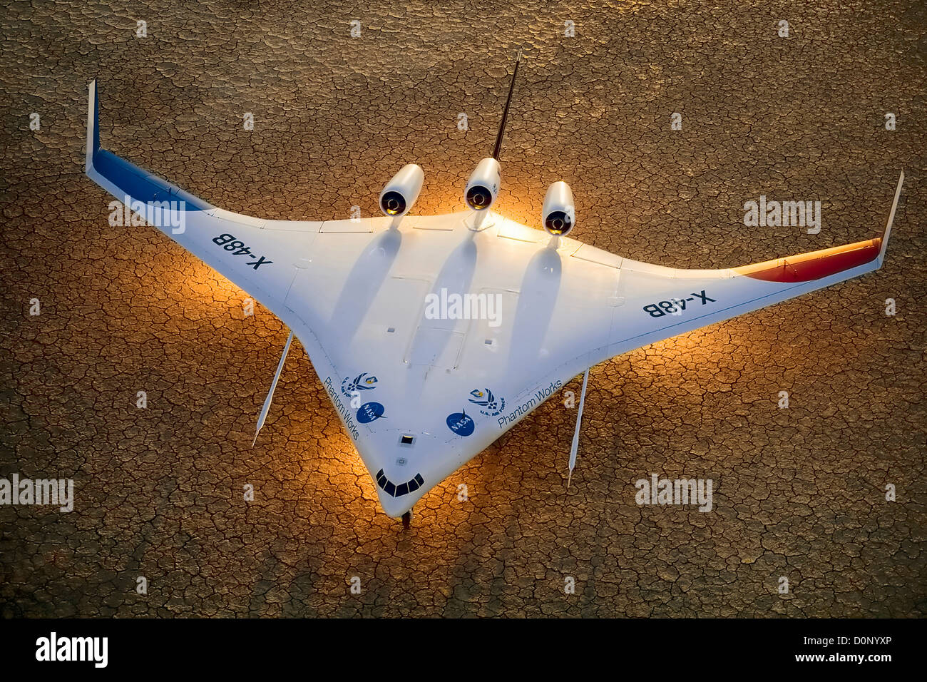 X-48B Blended Wing Body Stock Photo - Alamy