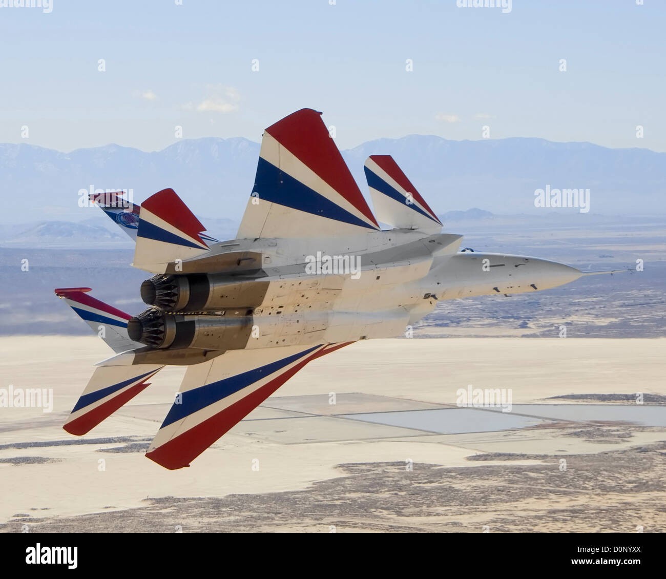 Underside of NASA's NF-15B Research Aircraft Stock Photo - Alamy