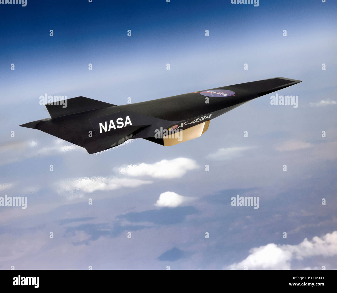 Artist's Conception of the X-43/Hyper-X Aircraft Stock Photo - Alamy