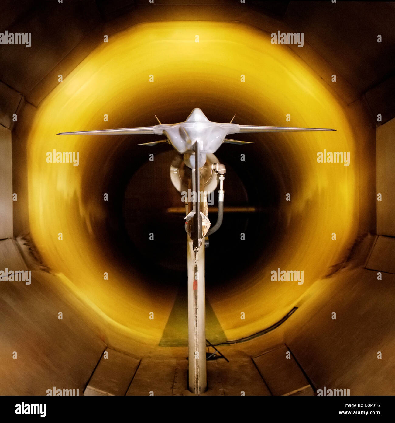Model in Langley Transonic Tunnel Stock Photo - Alamy