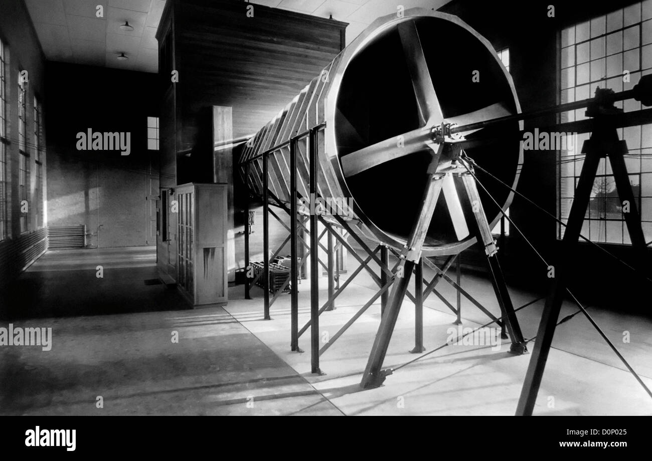 NACA's First Wind Tunnel Stock Photo - Alamy