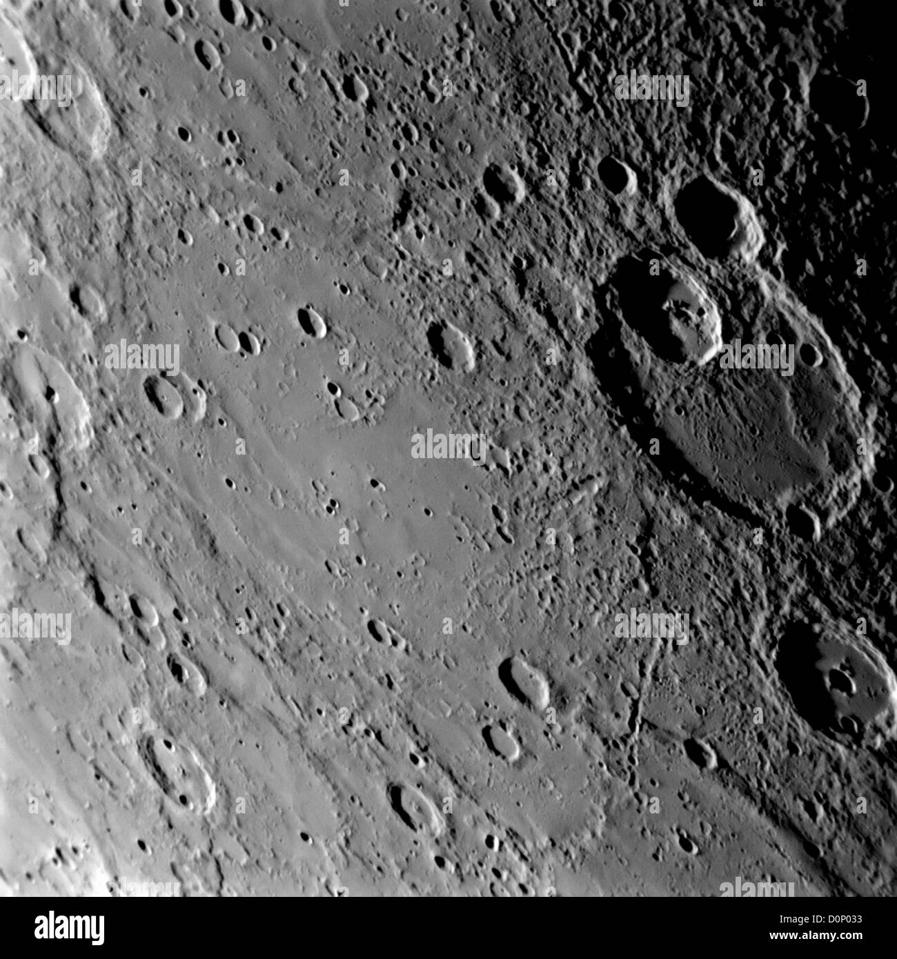 Craters On Mercury