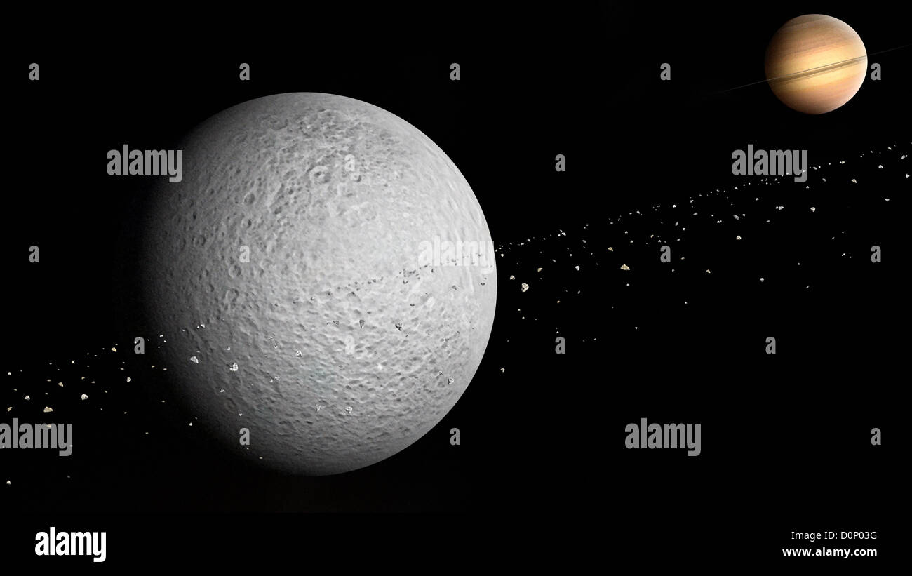 Rings of rhea hi-res stock photography and images - Alamy
