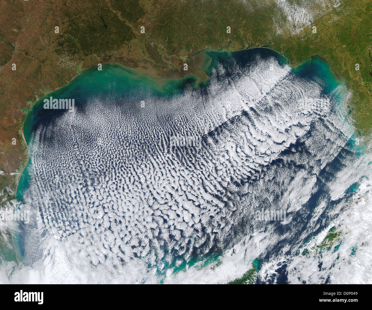 Clouds Over Gulf of Mexico Stock Photo - Alamy