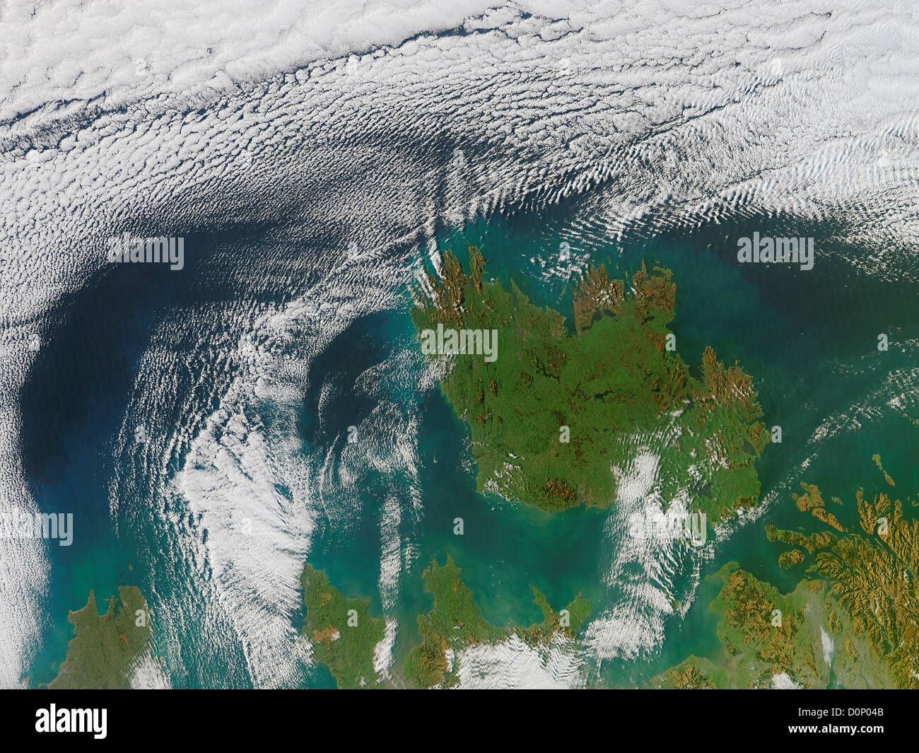 Clouds Off Ireland Stock Photo - Alamy