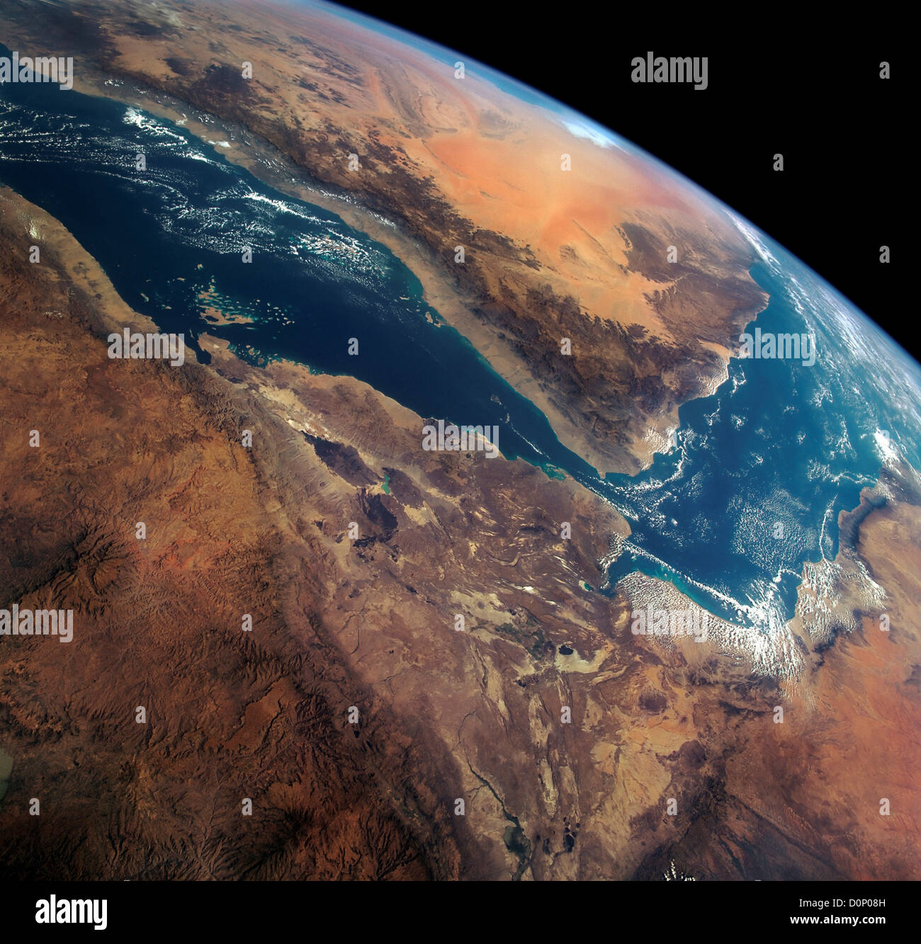 Gulf of Aden and Horn of Africa Stock Photo - Alamy