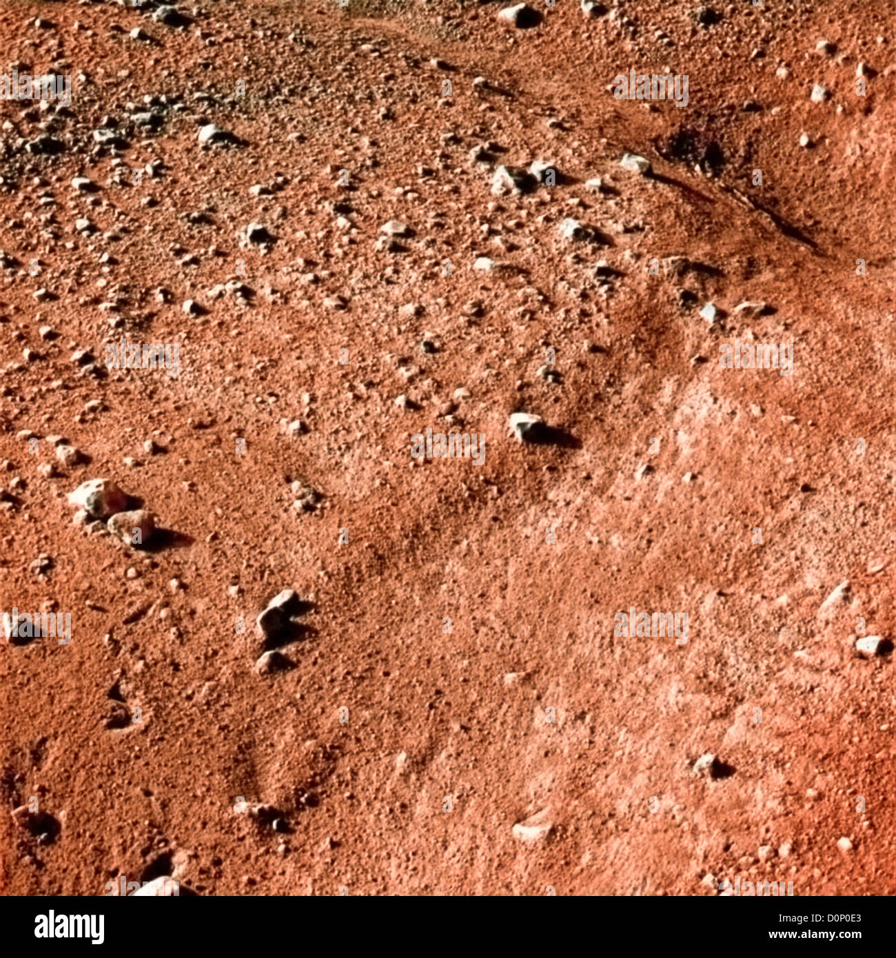 Polygonal Terrain Seen on Mars Stock Photo - Alamy