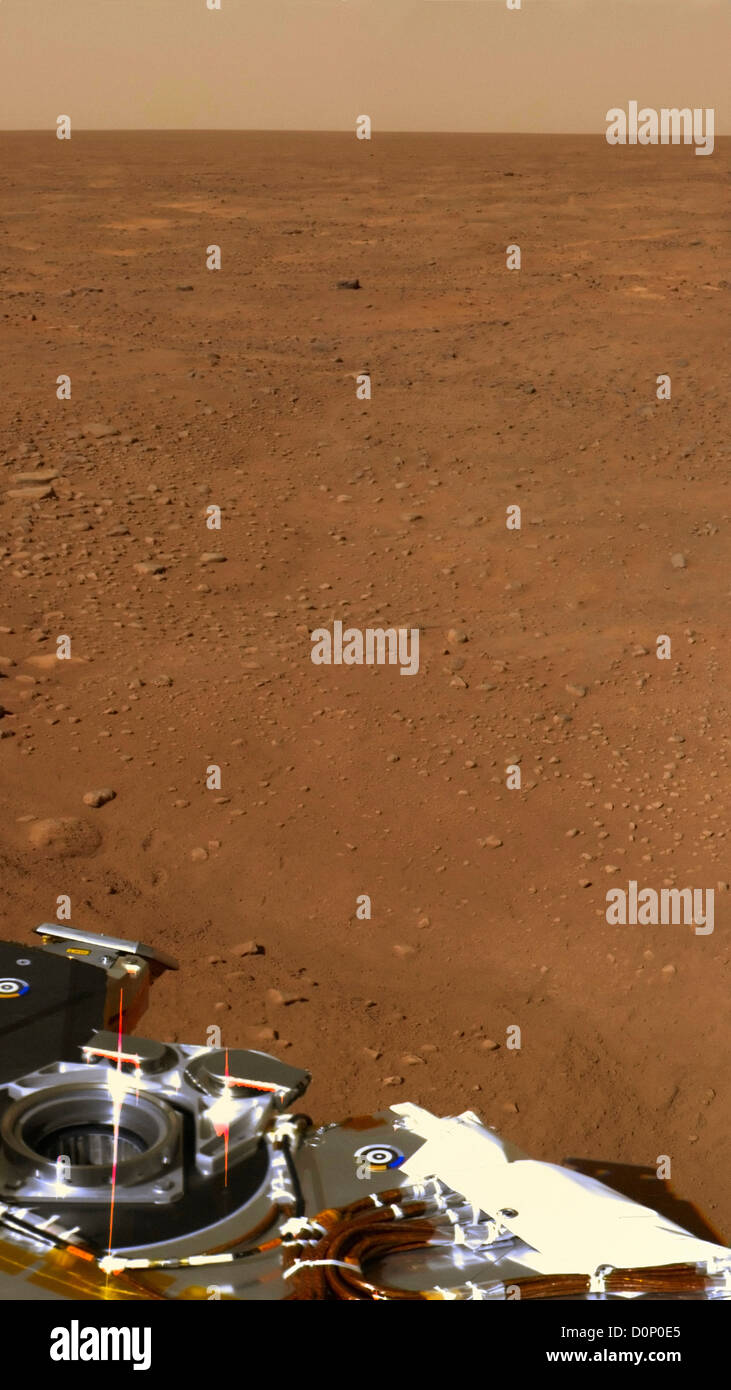 Phoenix Lander on Mars Stock Photo - Alamy
