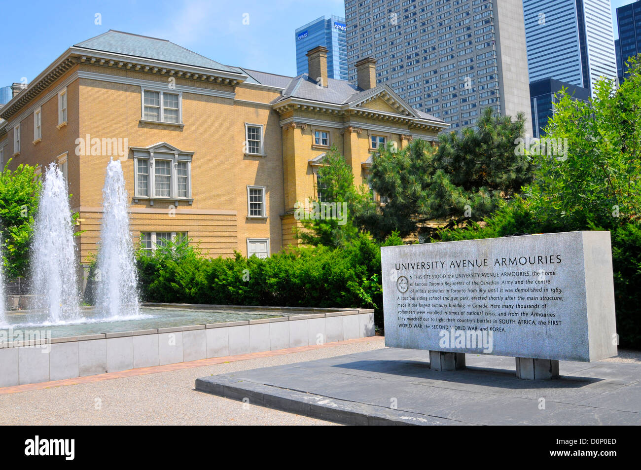 Toronto courthouse downtown Ontario Canada Stock Photo - Alamy