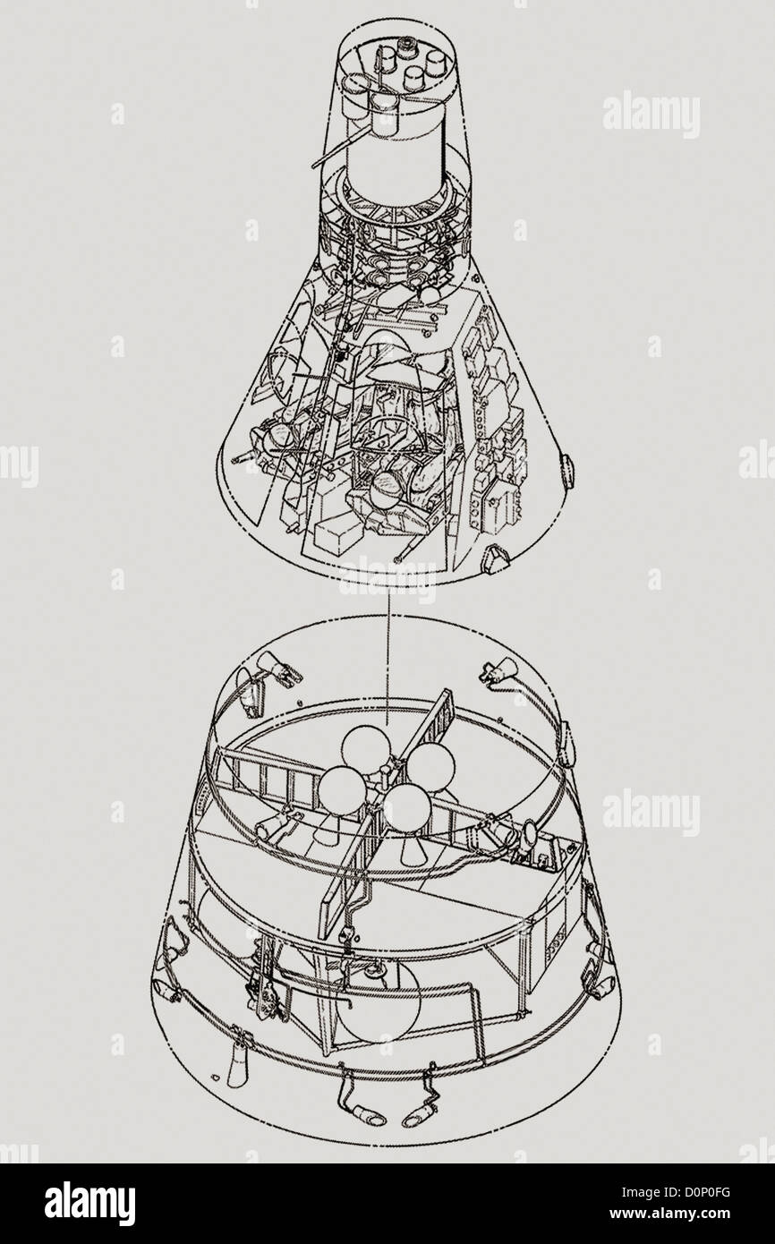 Gemini Spacecraft Diagram Gemini Spacecraft Diagram