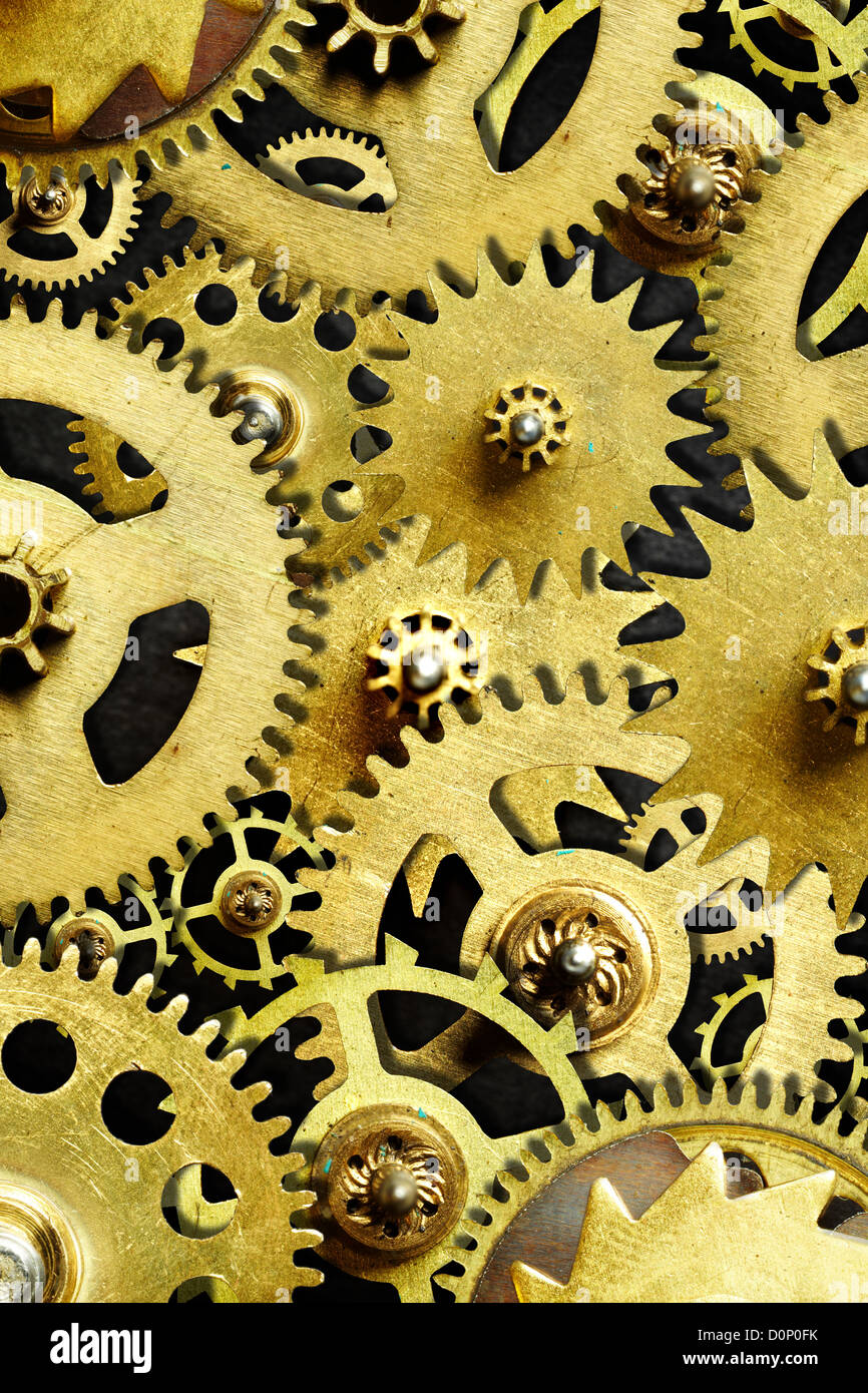 Old gear gears hi-res stock photography and images - Alamy