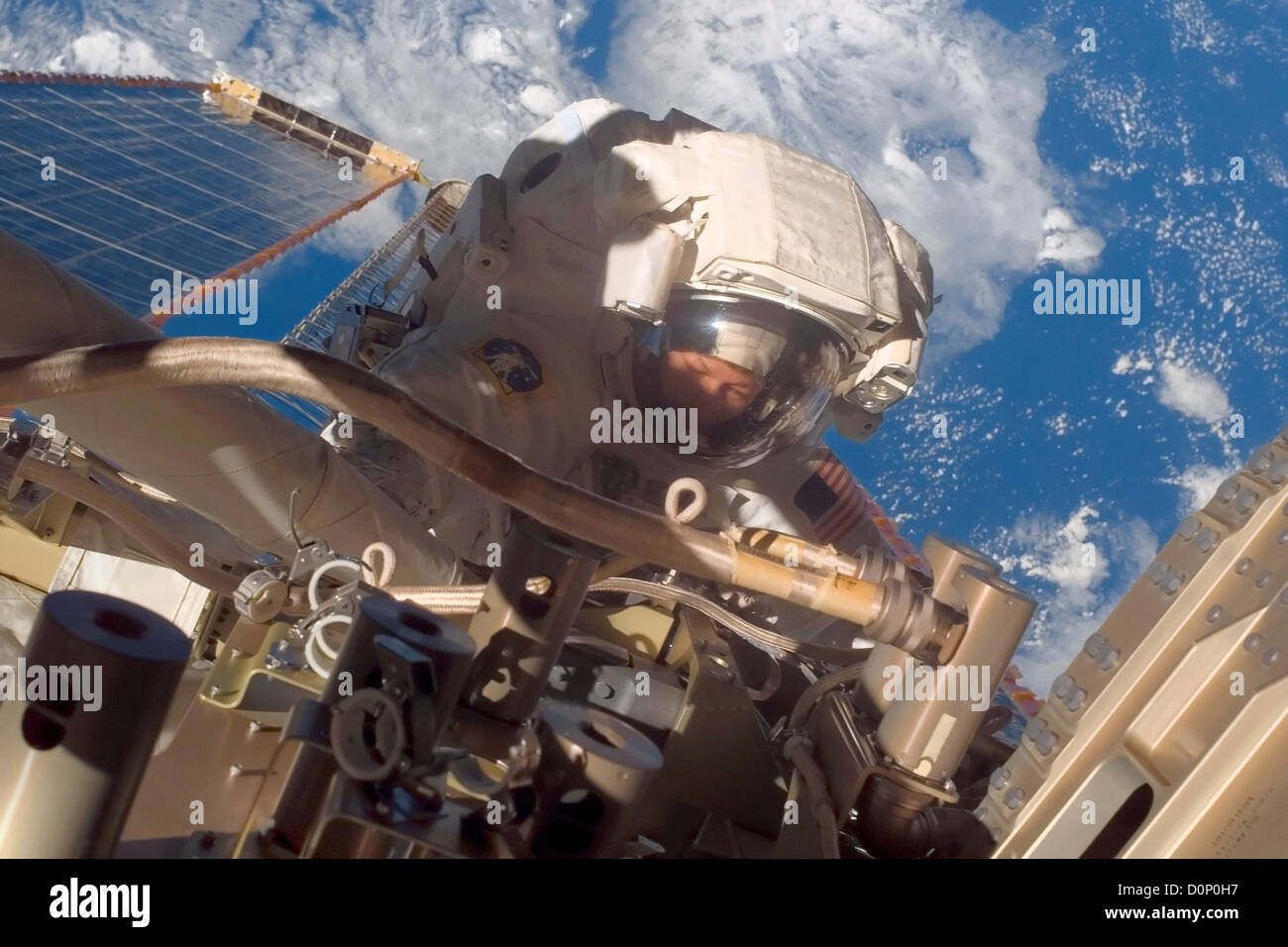 International space station space walk hi-res stock photography and ...