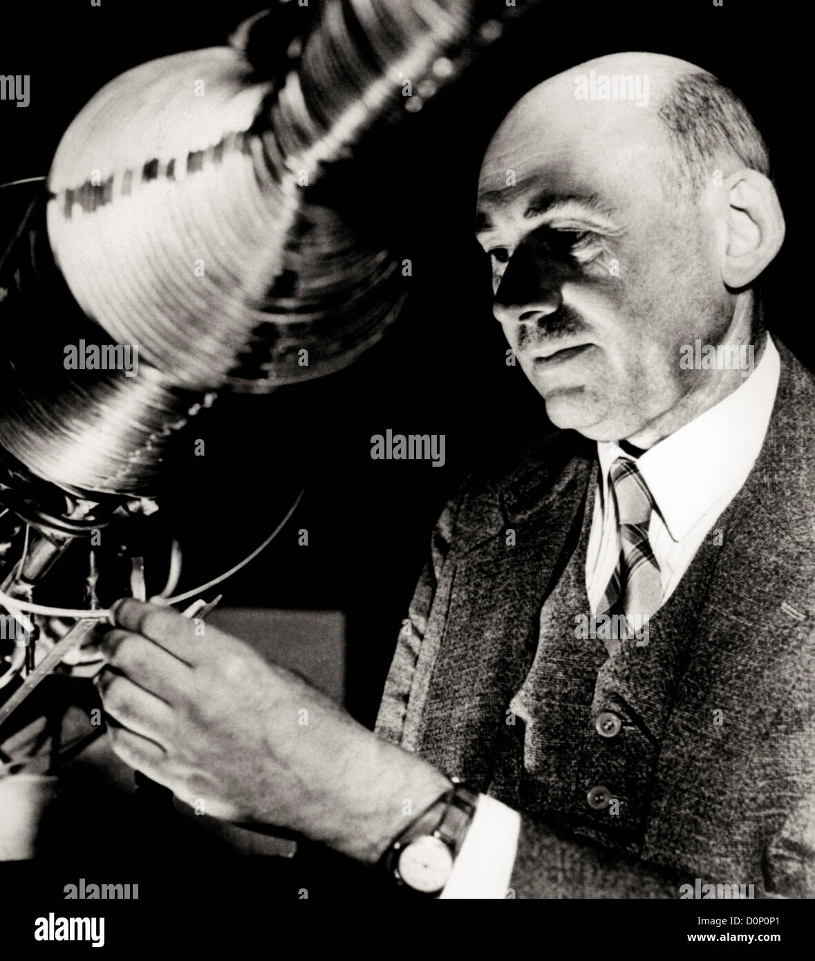 Rocketry Pioneer Robert Goddard Stock Photo - Alamy