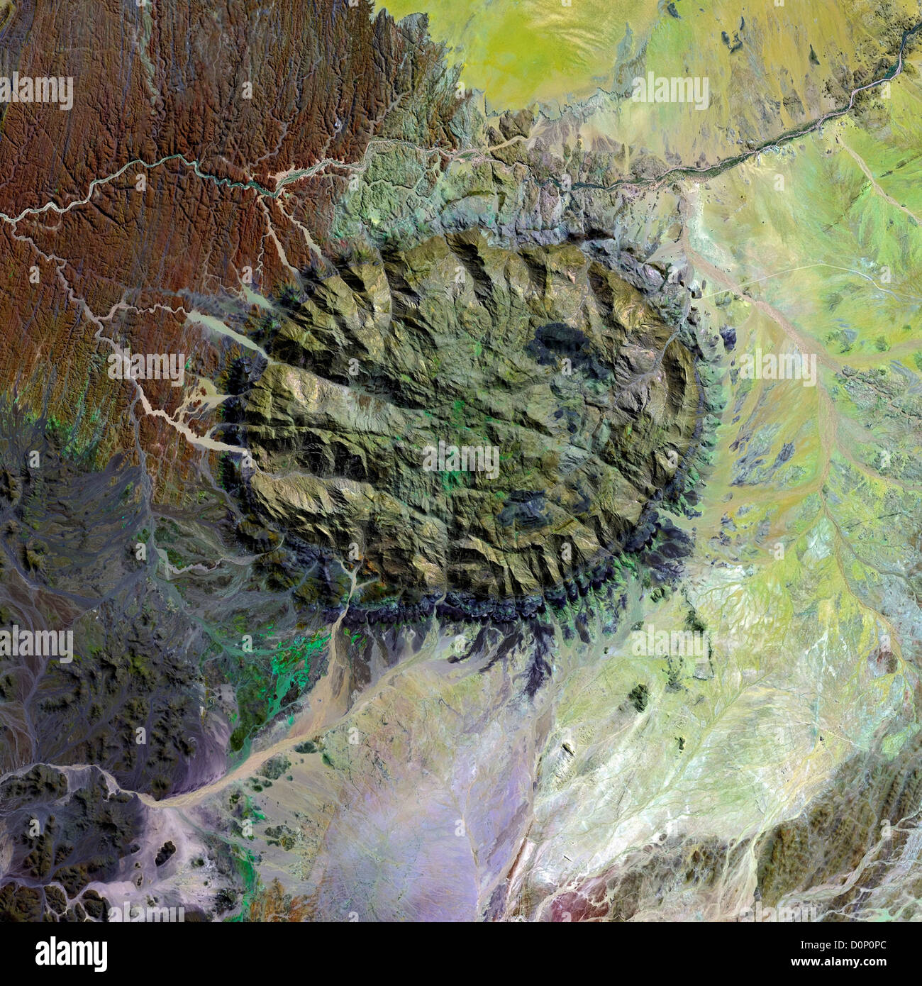 The Burning Mountain Stock Photo - Alamy