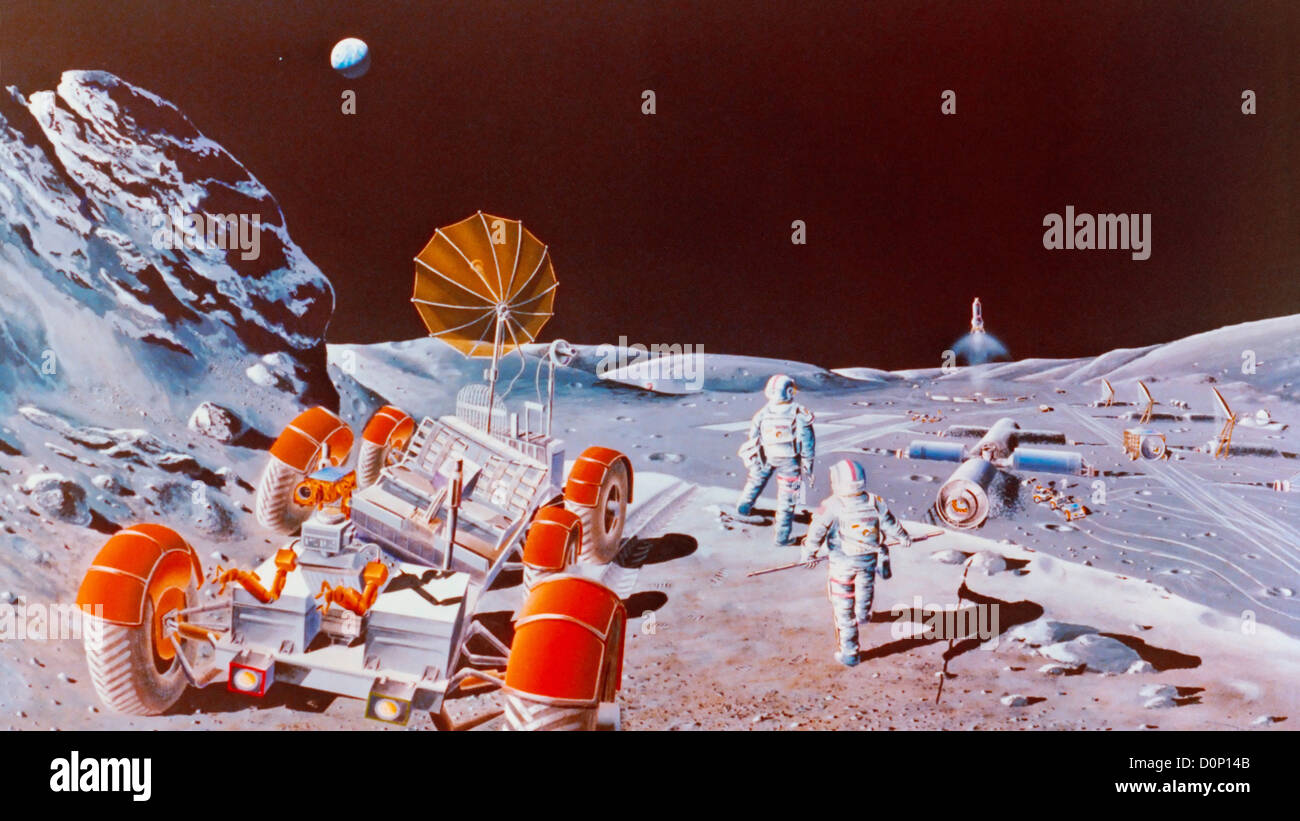 Moon base hi-res stock photography and images - Alamy