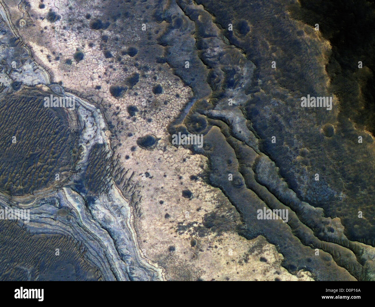 Cliffs of Mars Stock Photo - Alamy