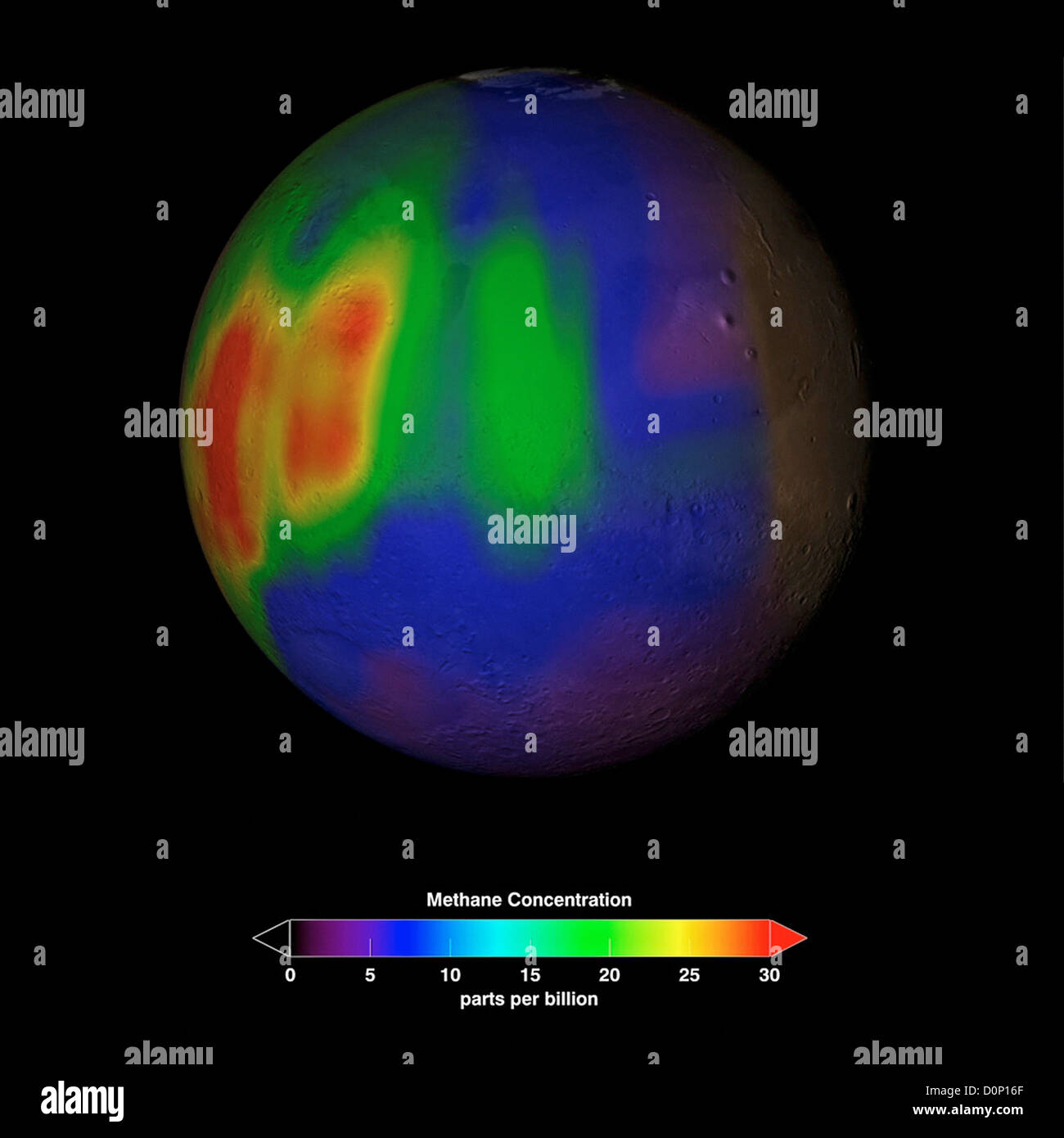 Methane on Mars Stock Photo - Alamy