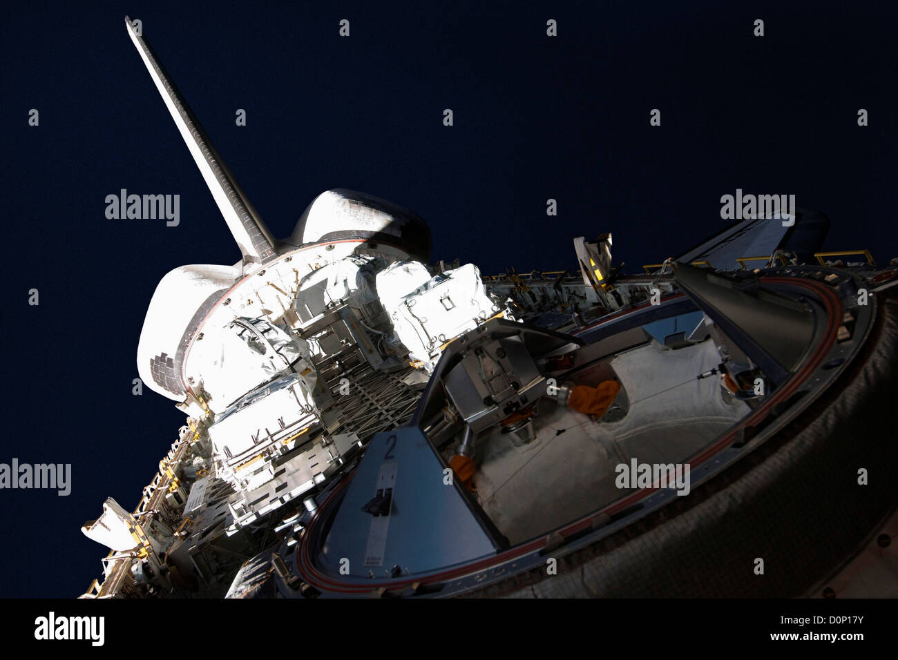 Payload Bay of Space Shuttle Atlantis Stock Photo - Alamy