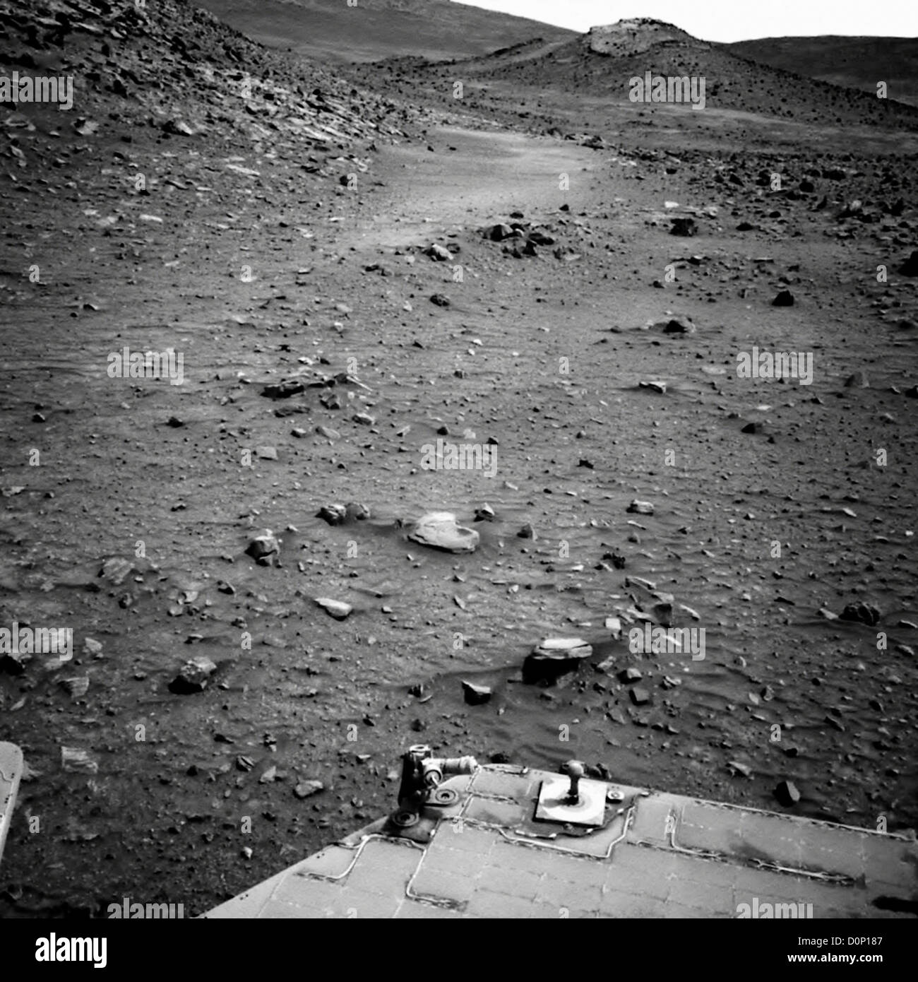 Mars' Rock Garden Stock Photo - Alamy
