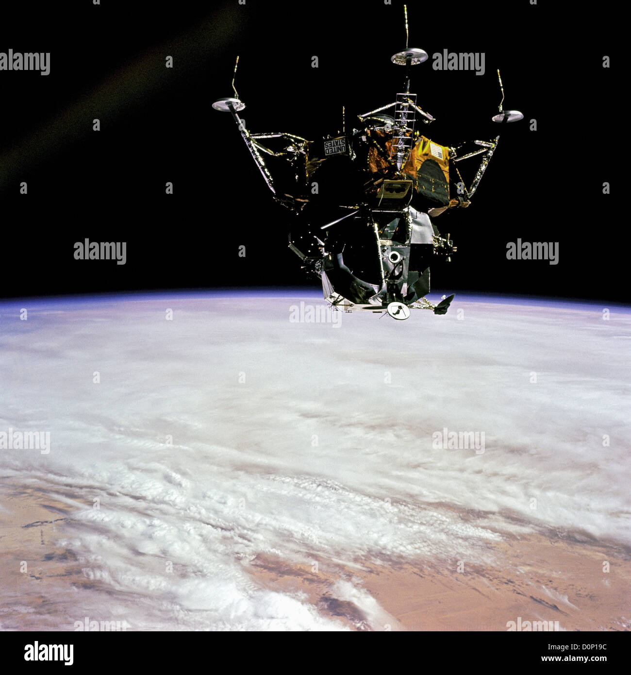 Spider' in Earth Orbit Stock Photo - Alamy