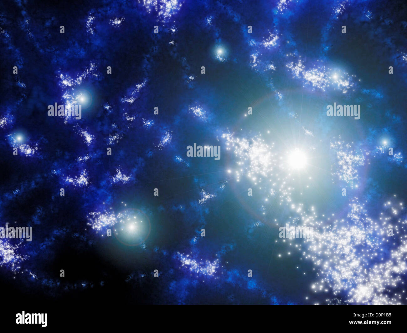 First stars universe hi-res stock photography and images - Alamy