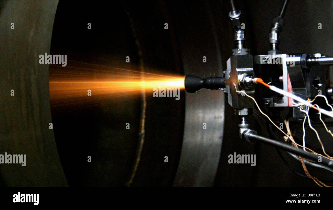 Test Firing Divert Attitude Control System Stock Photo - Alamy