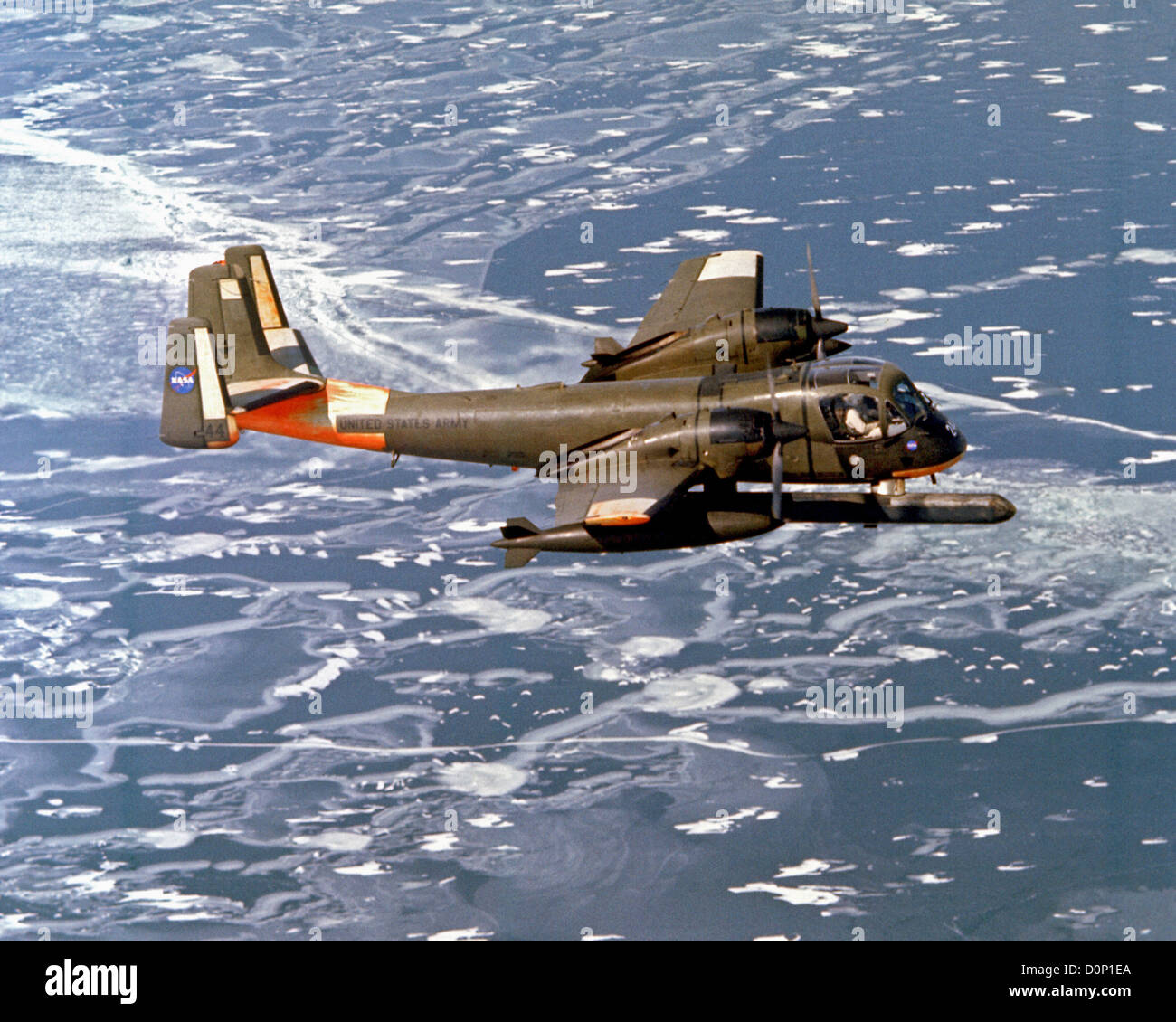 NASA Aircraft and Ice Program Stock Photo - Alamy