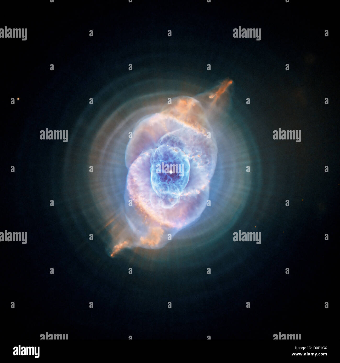 Cat's Eye Nebula Stock Photo - Alamy