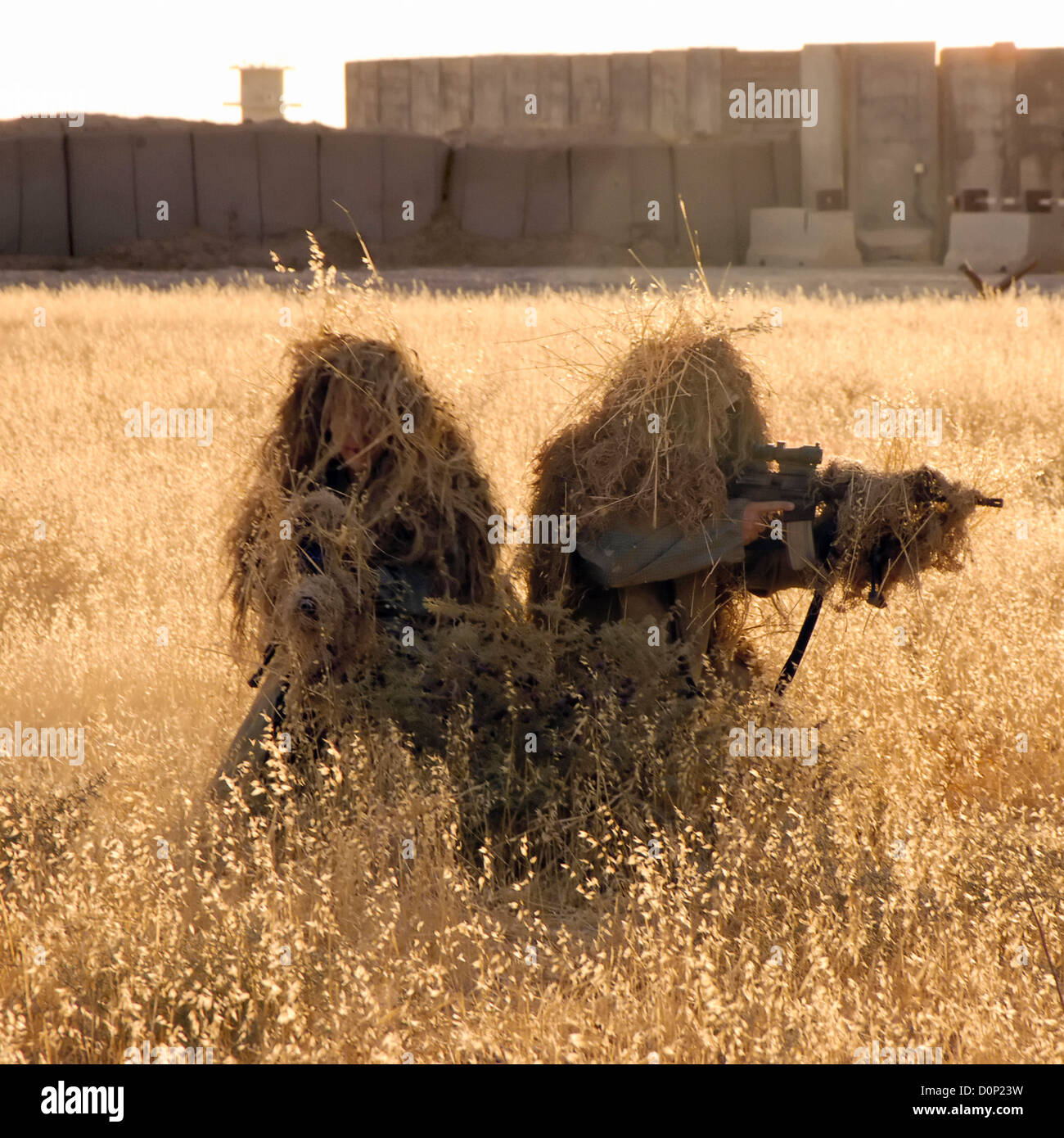 Airmen in Ghille Suits Stock Photo - Alamy