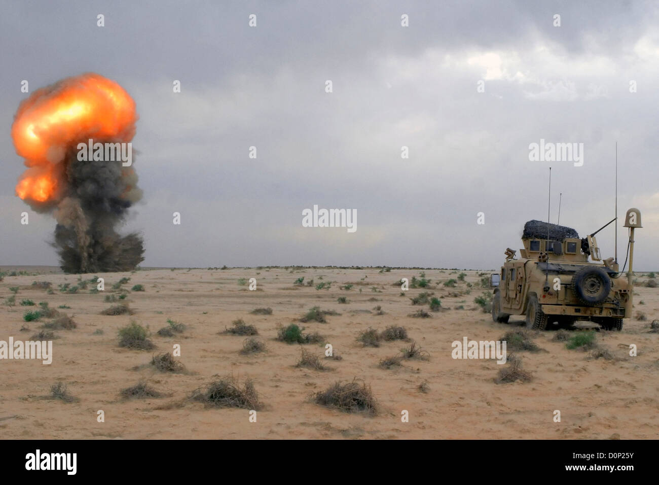 Iraq Desert Explosion High Resolution Stock Photography and Images - Alamy