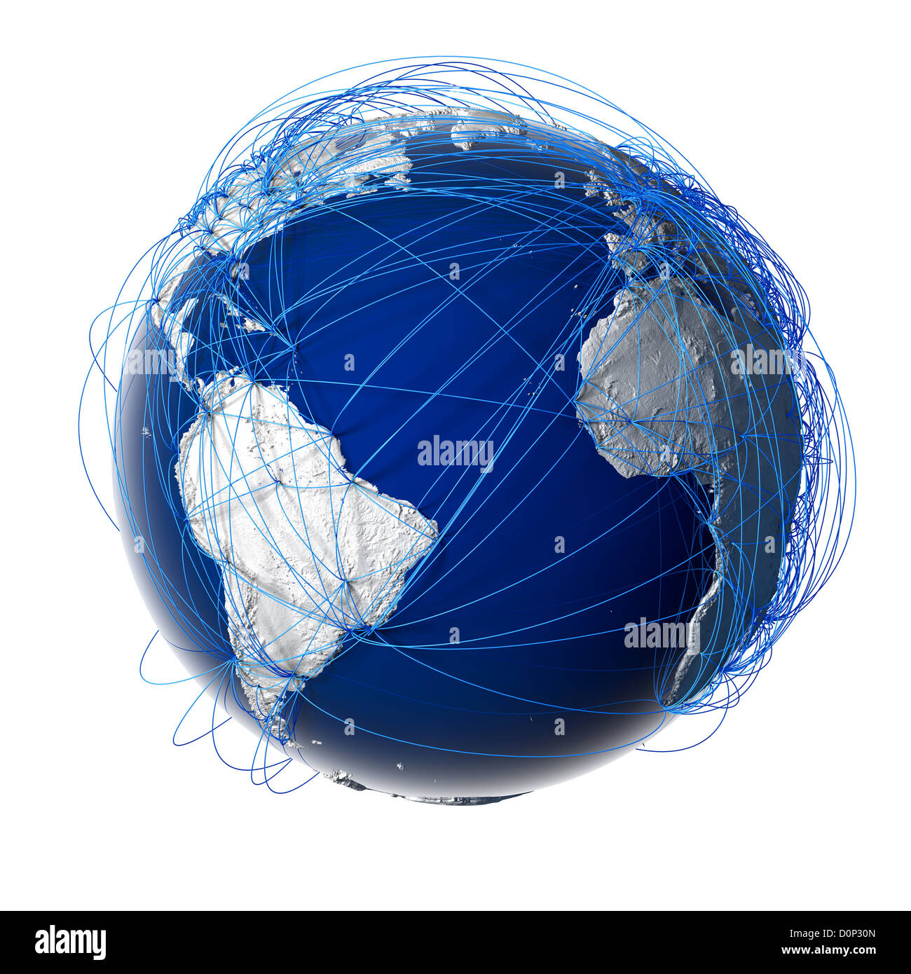 Global orbit Cut Out Stock Images & Pictures - Alamy