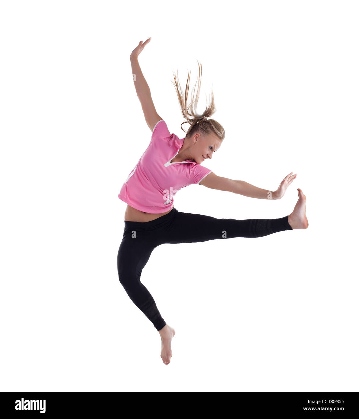 Female high jump Cut Out Stock Images & Pictures - Alamy