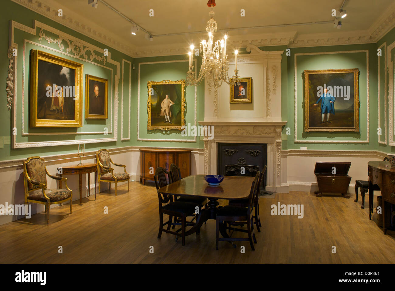 Interior of Abbot Hall Art Gallery, Kendal, Cumbria, England UK Stock ...